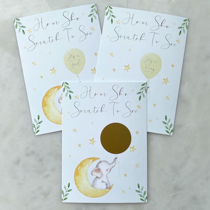 Reveal Scratch Card - Etsy UK