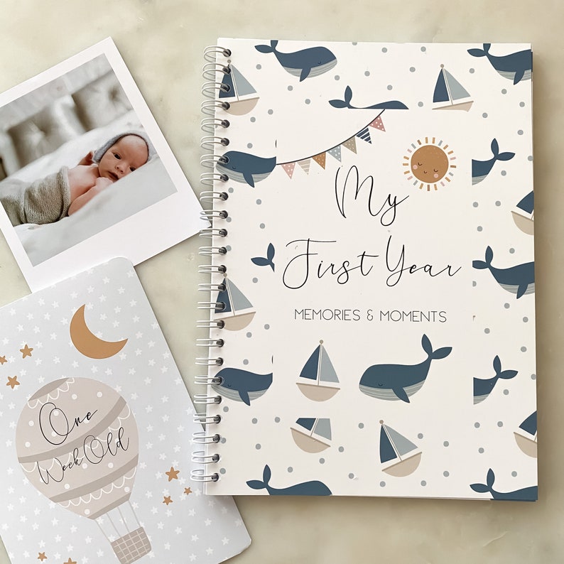 Baby Journal Baby Book Baby Journal and Memory Book | Etsy