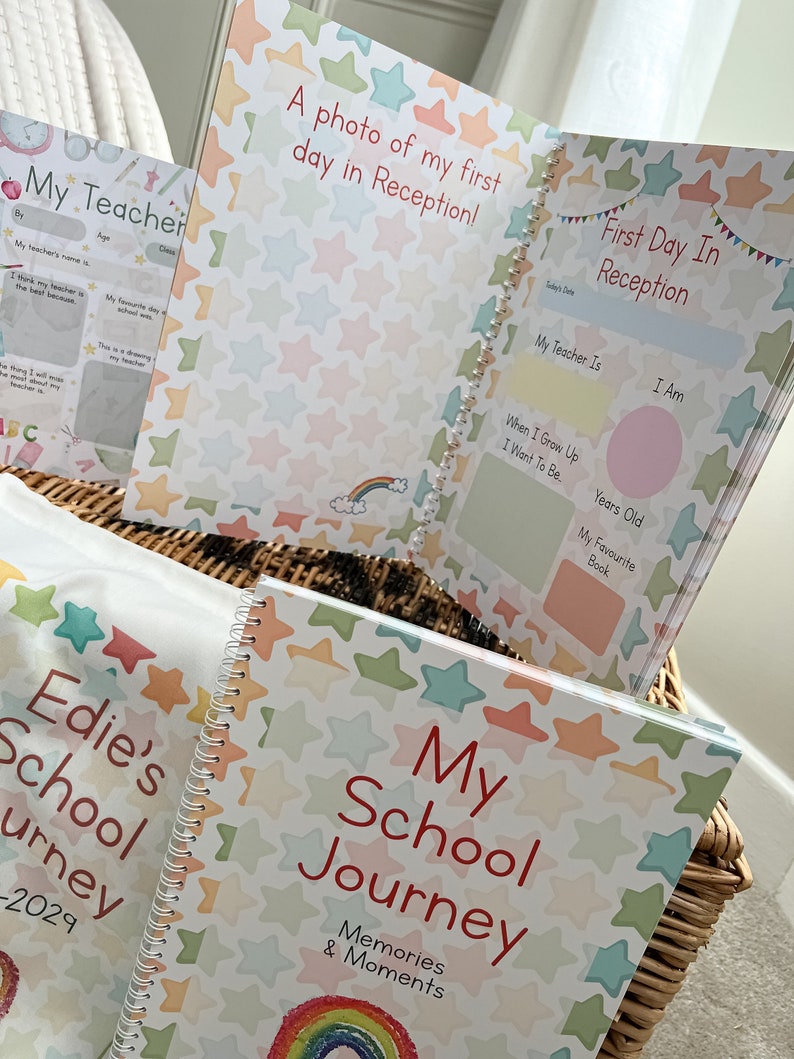 First Day of School School Journey Journal First Day of - Etsy UK