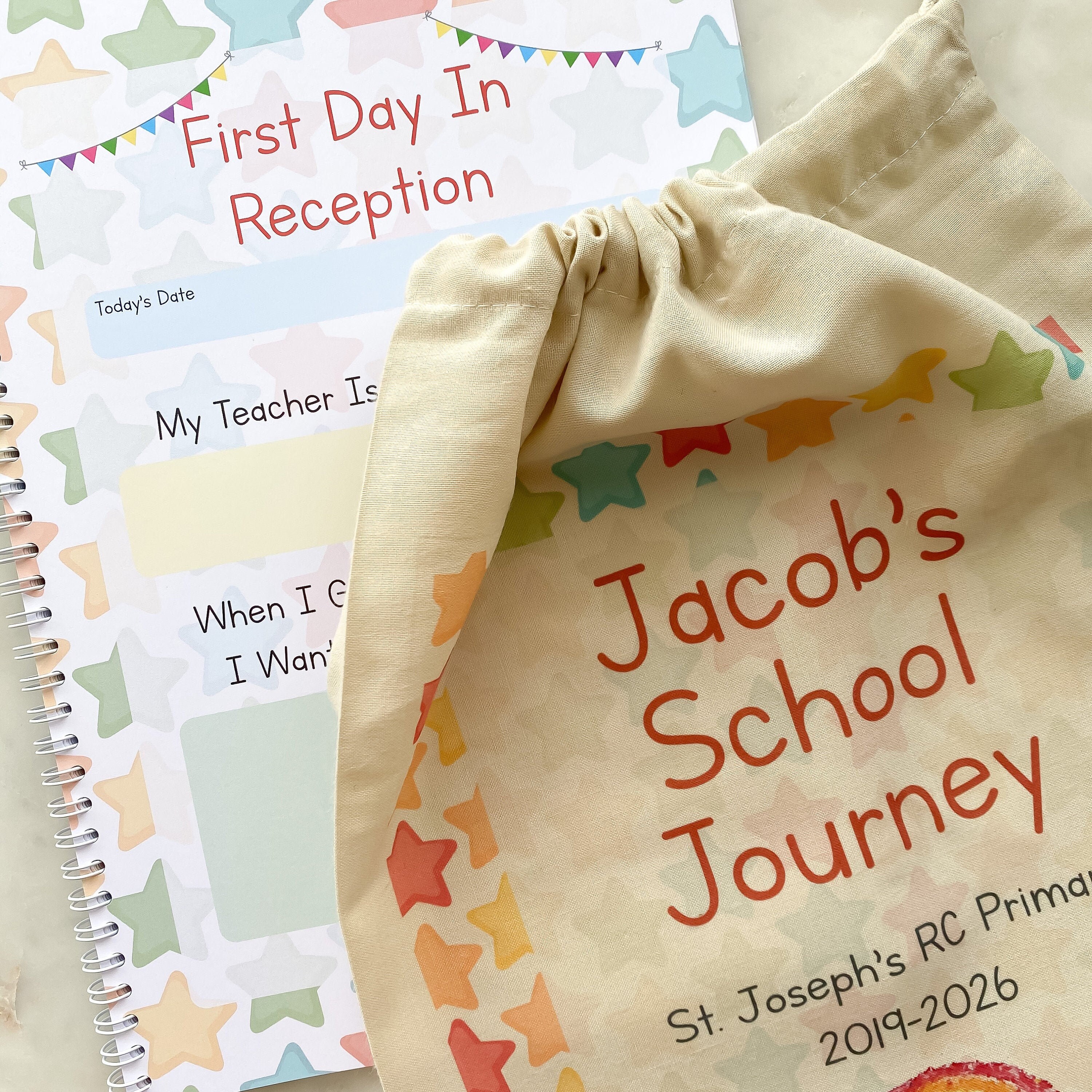 First day of school school journey journal first day of | Etsy