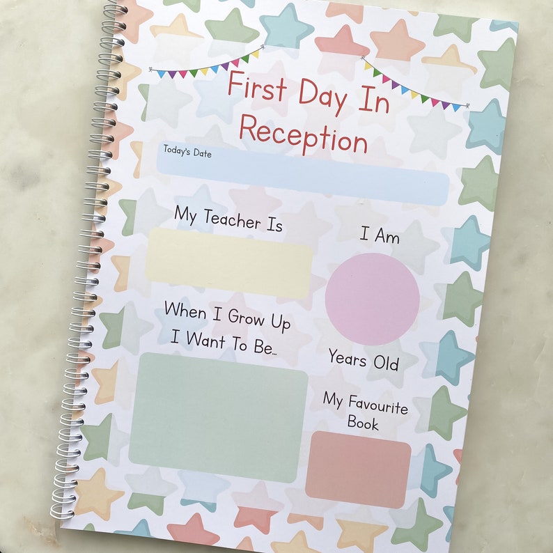 First Day of School School Journey Journal First Day of - Etsy UK