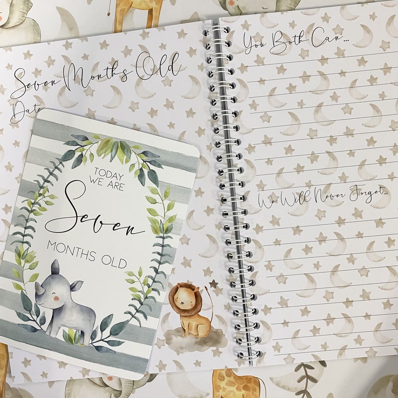 Baby Journal Twin Baby Journal Baby Book Baby Journal and | Etsy