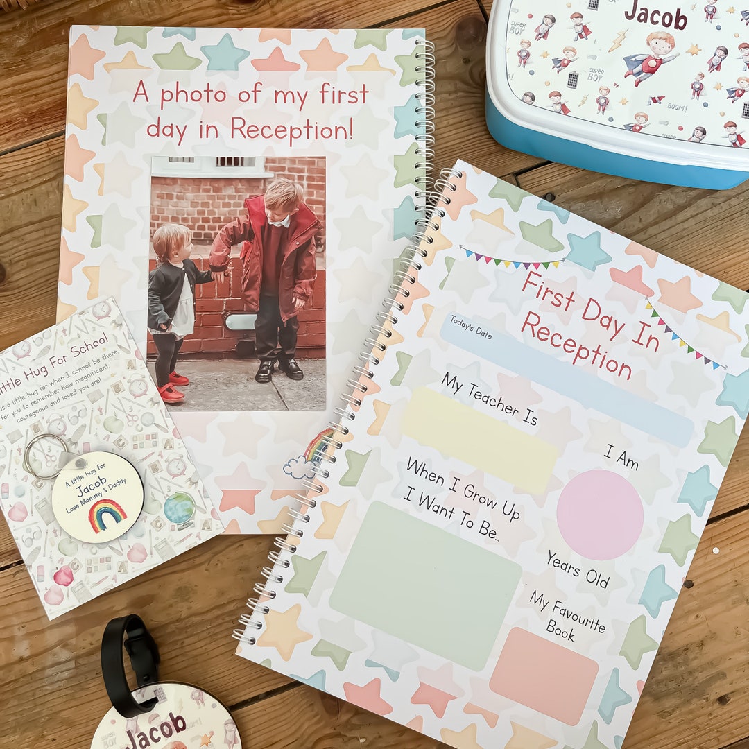First Day of School, School Journey Journal, First Day of School Sign ...