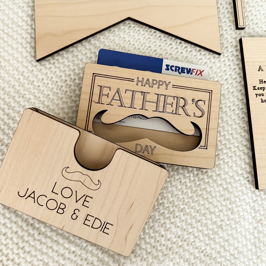 Father's Day Gift Card Holder, Father's Day Gift for Daddy Grandad ...