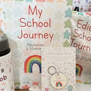 Personalised School Keyring, Personalised Nursery Keyring, Starting ...