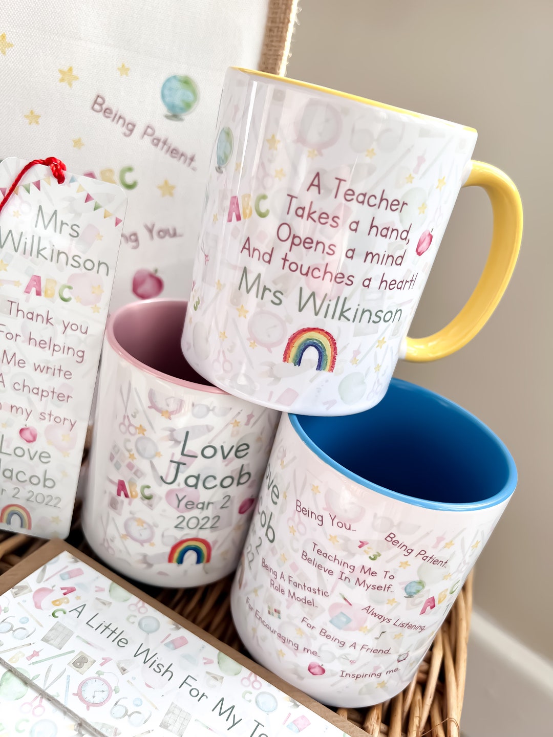 Teacher Thank You Gift, Teacher Mug, End of Term Gift, Thank You ...