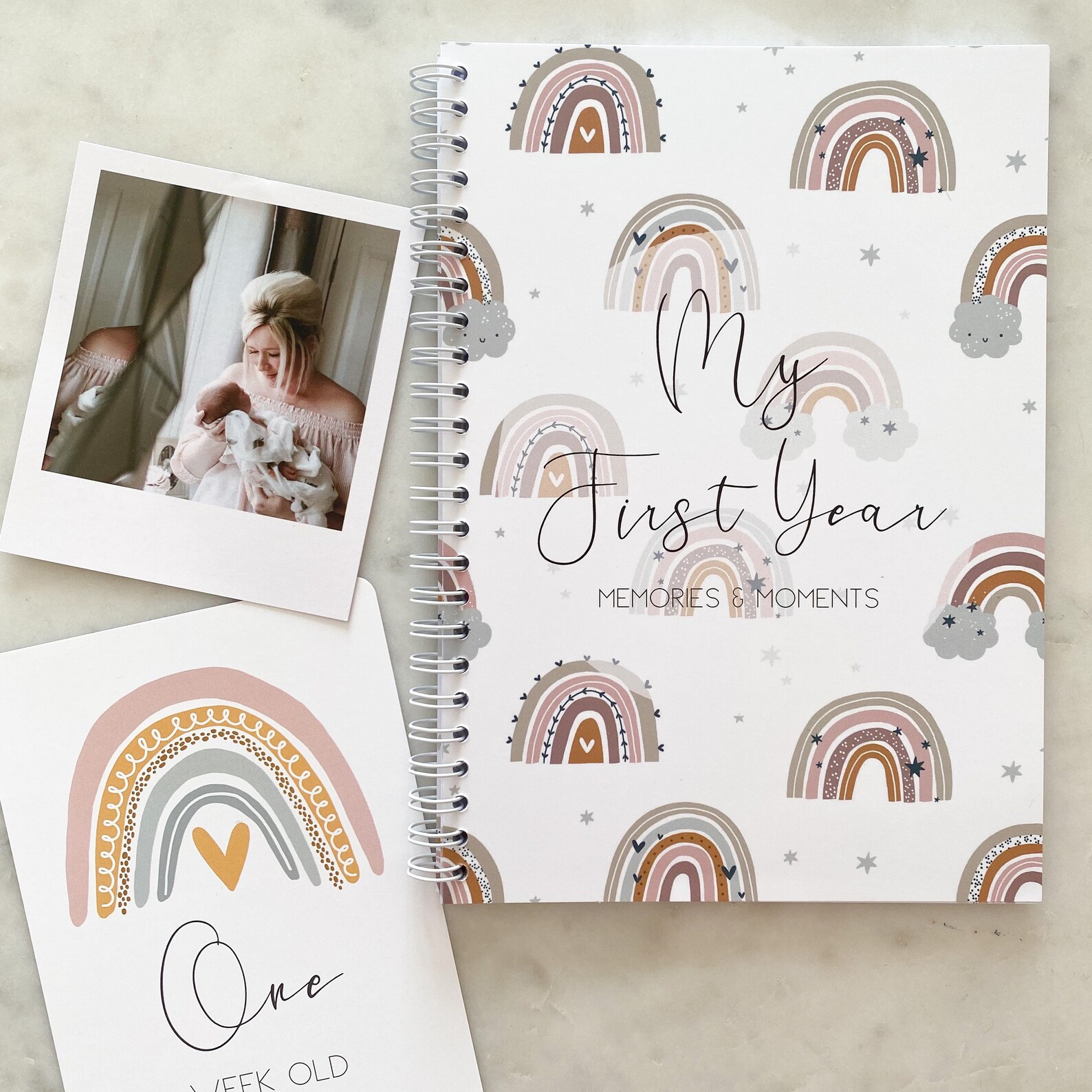 Baby journal baby book baby journal and memory book | Etsy