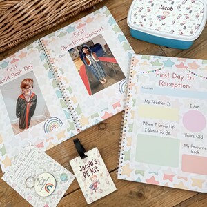 First Day of School, School Journey Journal, First Day of School Sign ...
