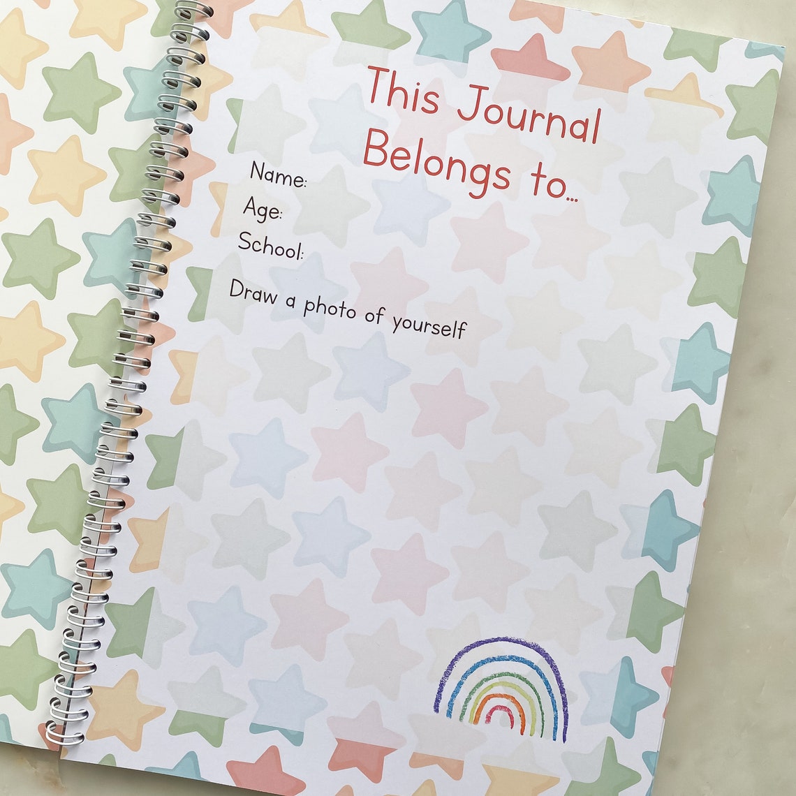 First Day of School School Journey Journal First Day of - Etsy