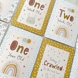 New Baby Gift, New Baby Gift Set, Baby Shower Gift, Baby Milestone ...