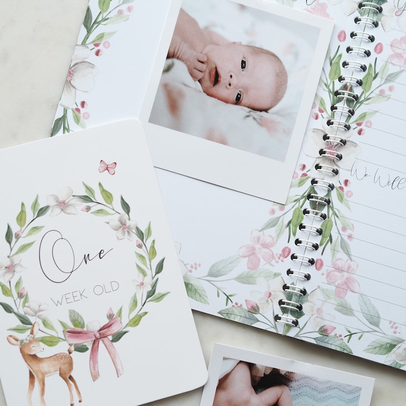 Baby Journal Baby Book Baby Journal and Memory Book | Etsy