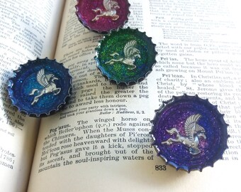 Winged Horse Brooch - Etsy