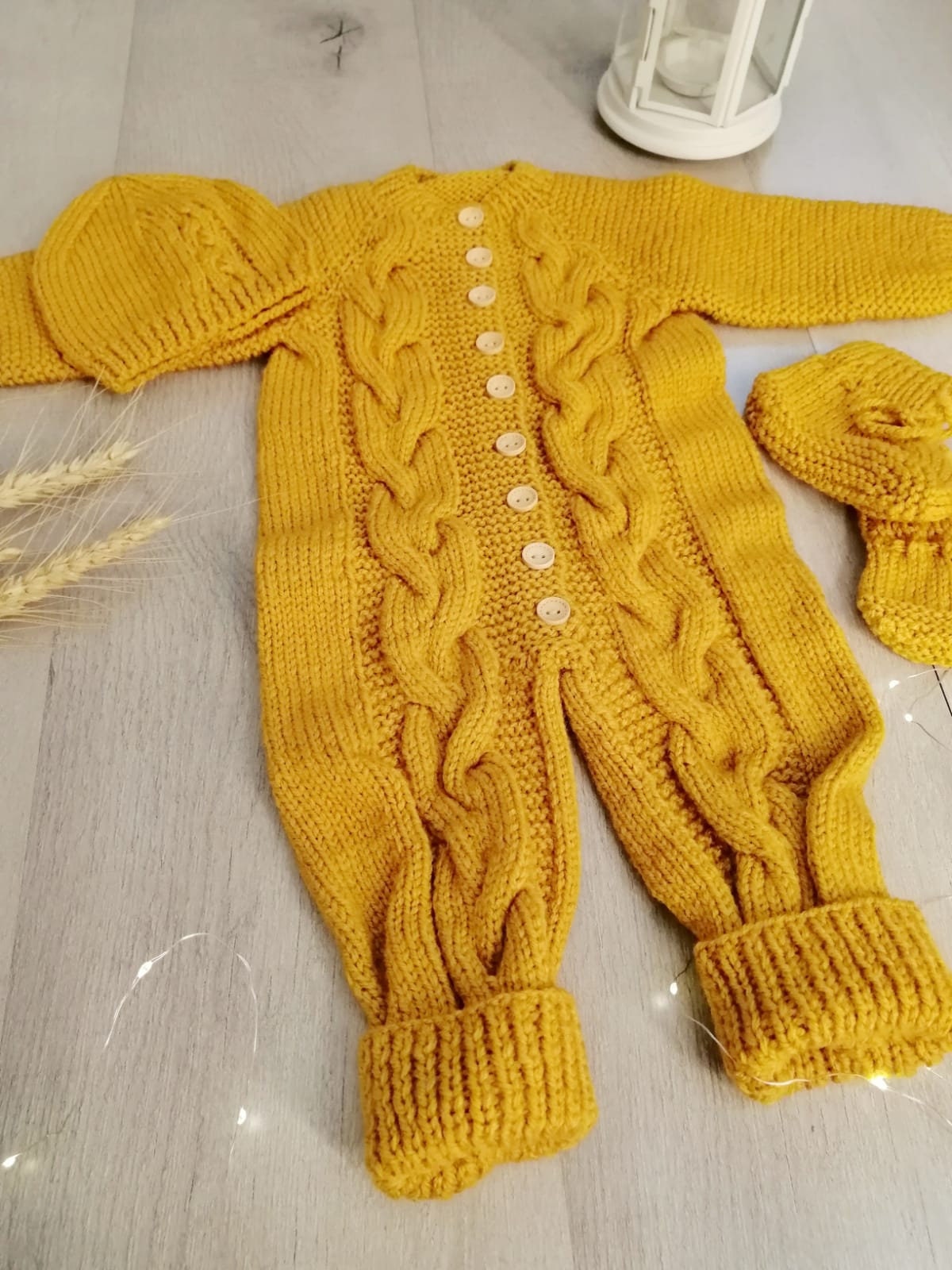Braided Cables Baby Romper Knit Pattern: 6-12 Months (PDF Pattern) - Etsy