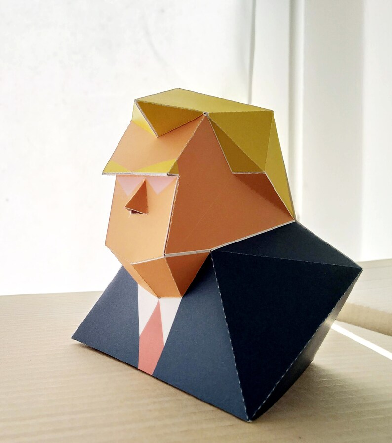 Donald Trump Digital KIT Papercraft Origami - Etsy Australia