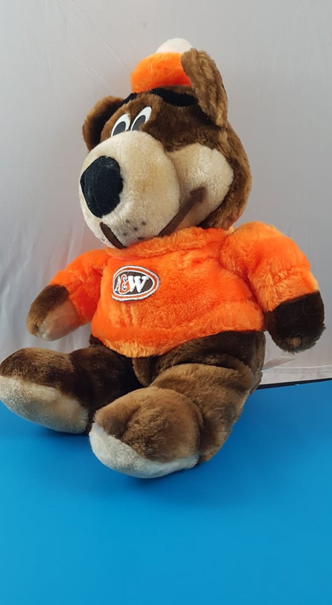 A&W Plush Bear Mascot Rooty | Etsy