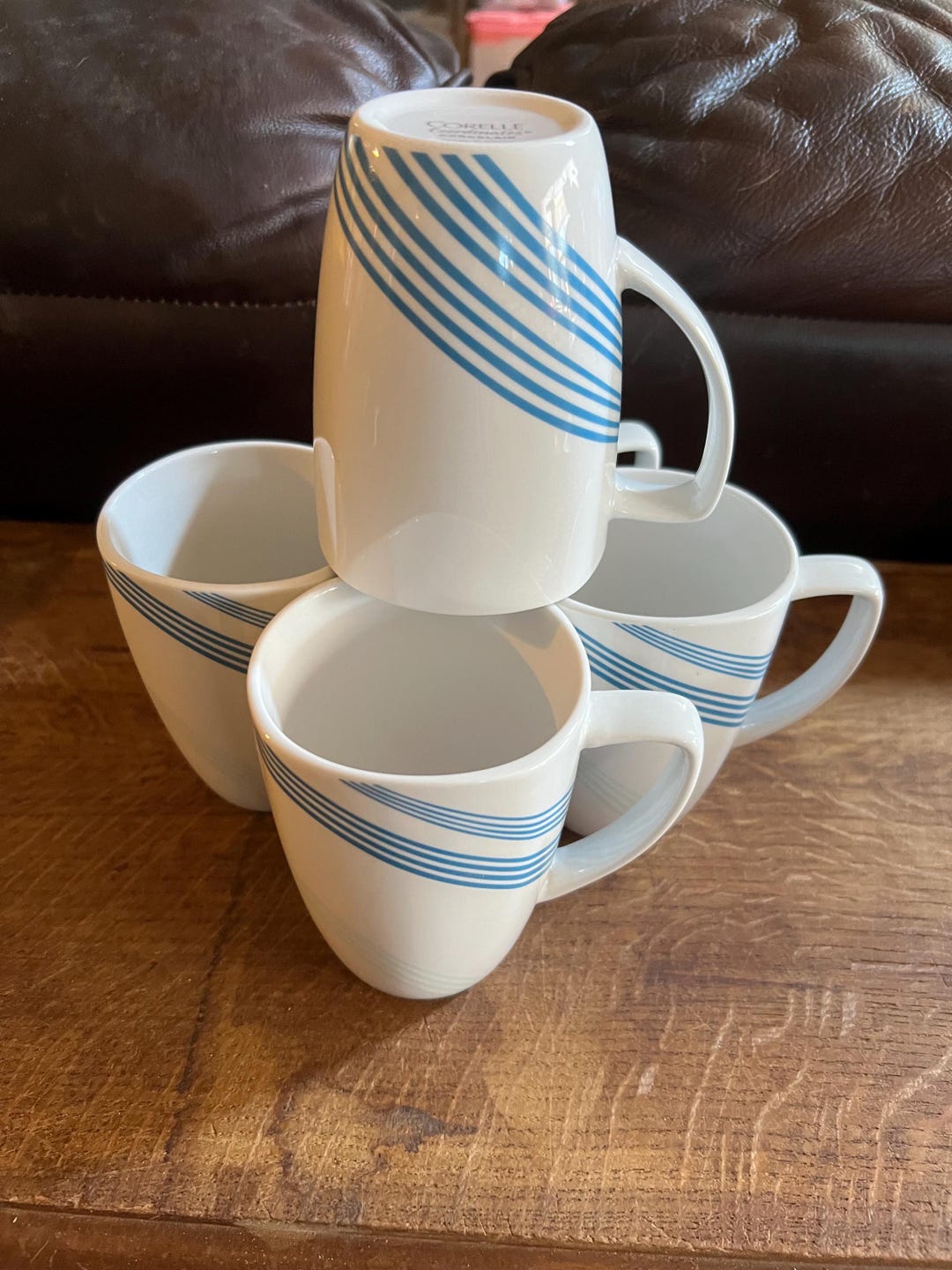 Corelle Ocean Arc Mugs (set of 5) - Etsy