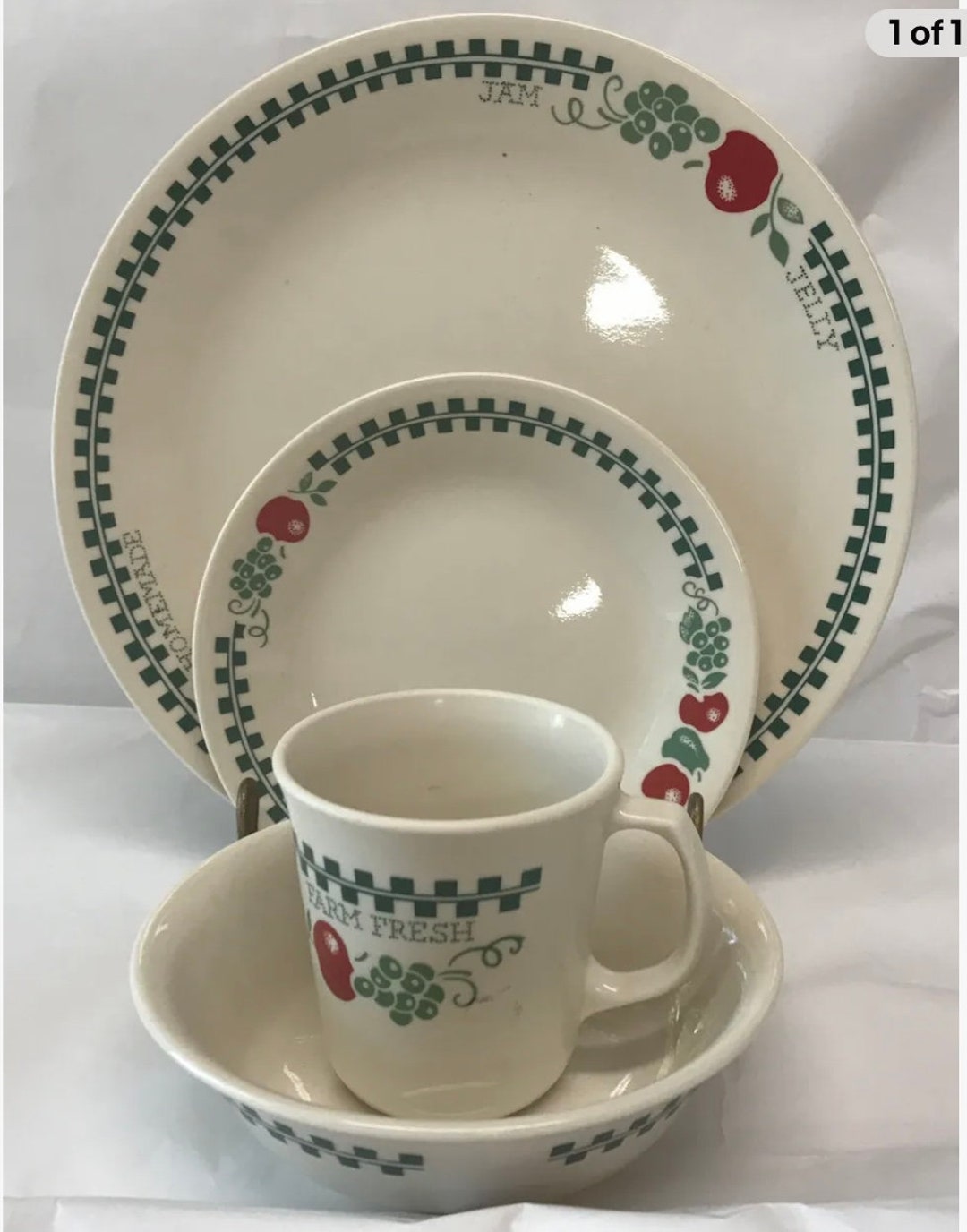 Corelle Farm Fresh 16 Pc Set - Etsy