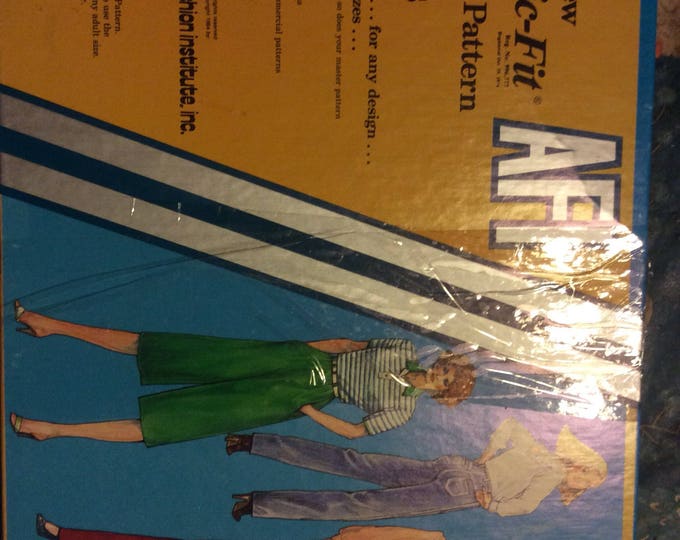 AFI the New Magic-fit Master Pattern for PANTS. - Etsy