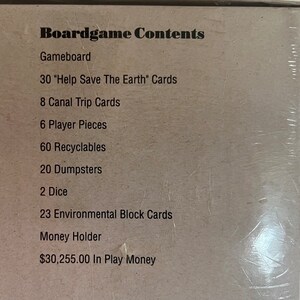 Environmental Concerns Board Game, Vintage, Rare, 1993, NEW (XP) - Etsy