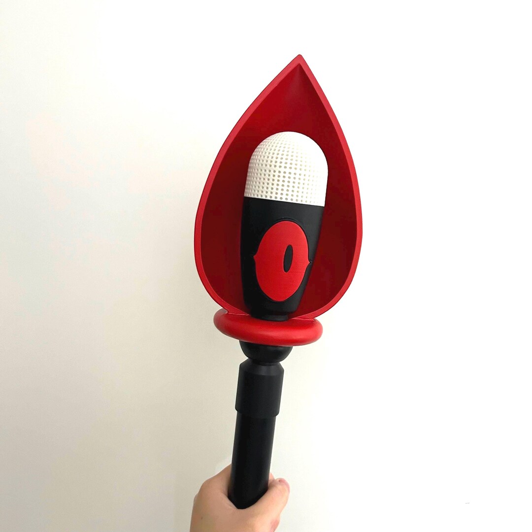 Alastor Microphone Staff | Hazbin Hotel - Etsy