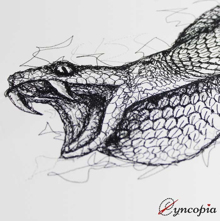 Snake scribble | Etsy