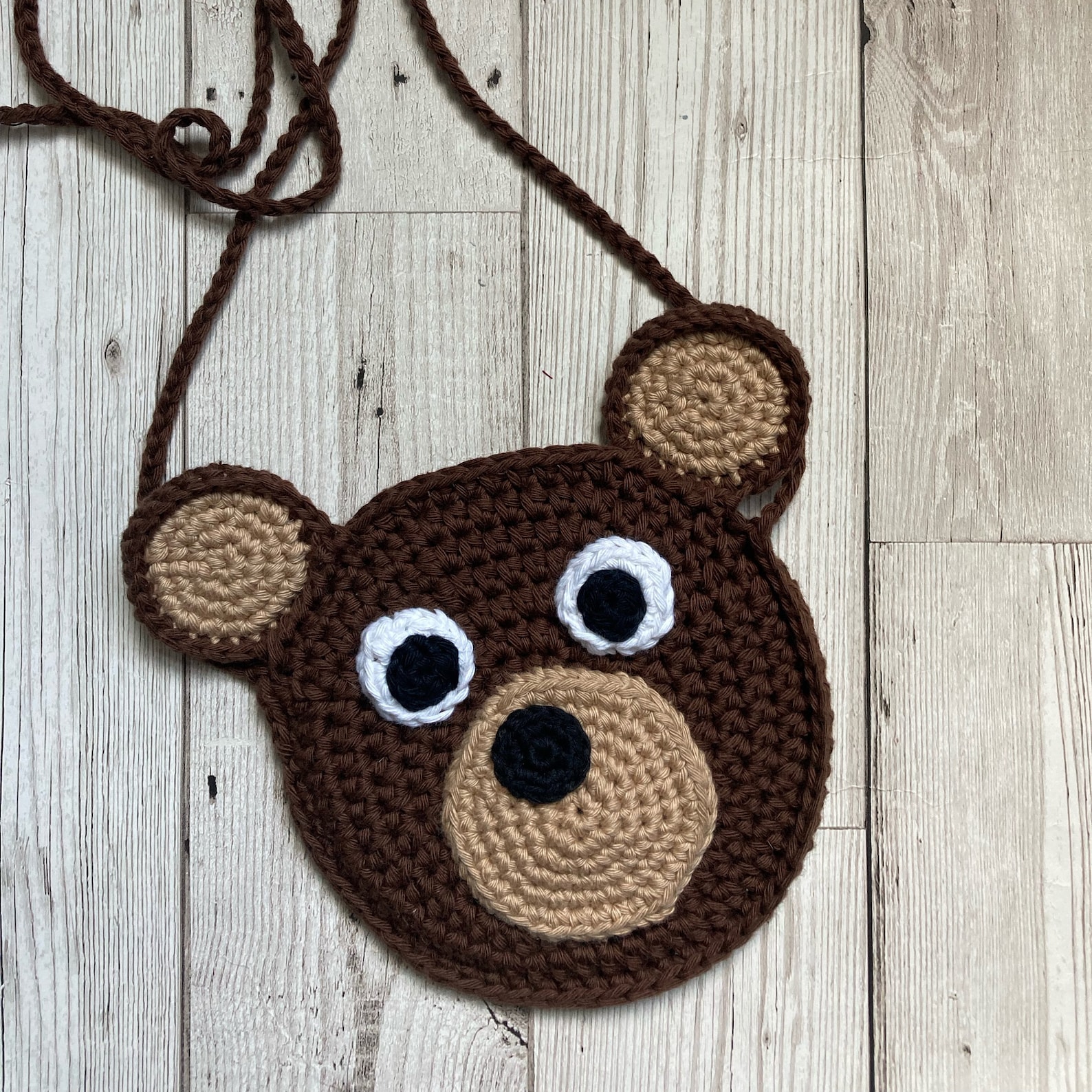 Bear Purse Kids Shoulder Bag Gift for Girls Bear Gift - Etsy