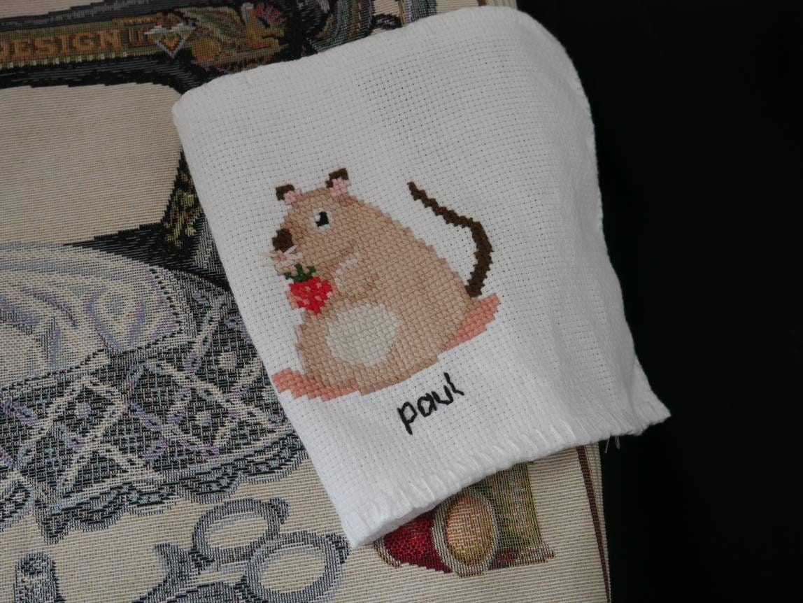 Custom Rat Cross Stitch - Etsy