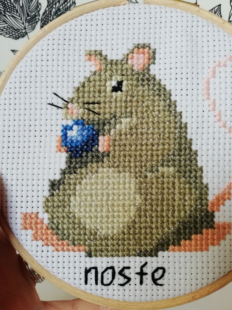 Custom Rat Cross Stitch - Etsy