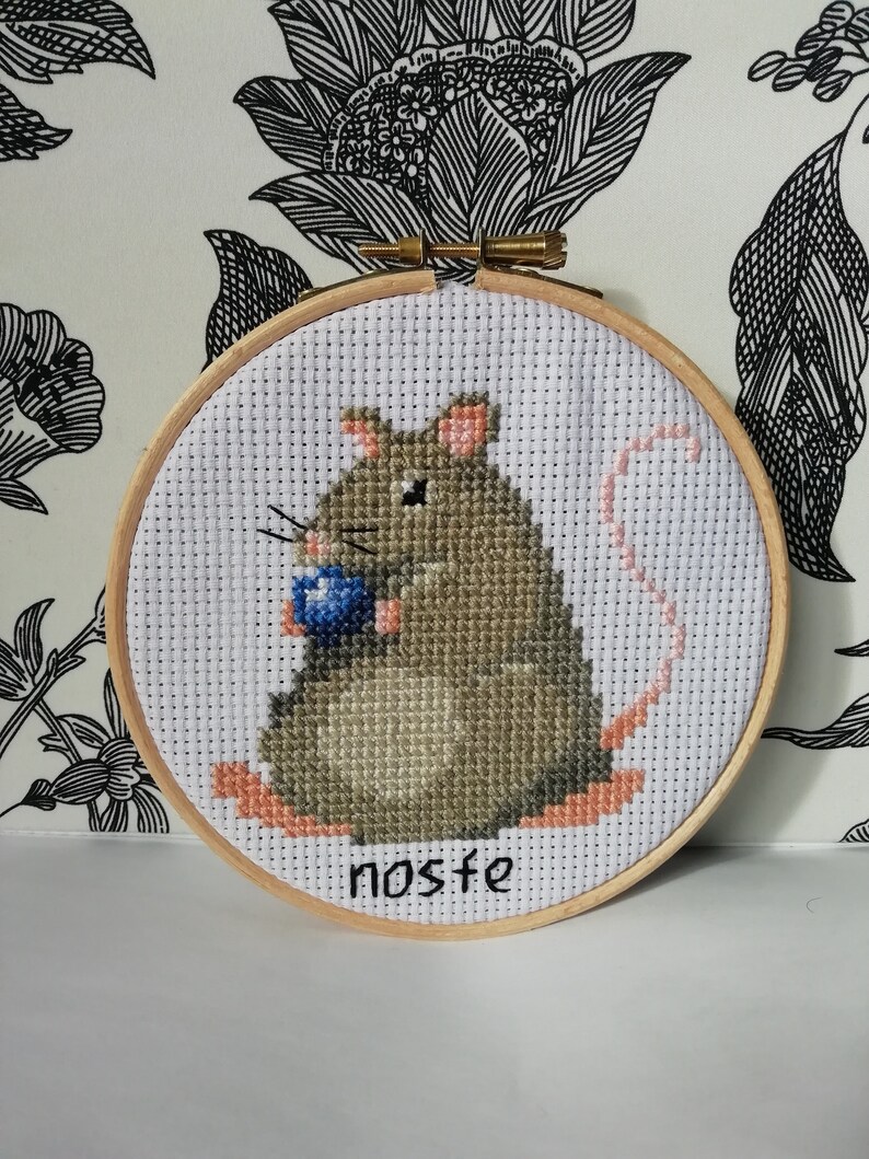 Custom Rat Cross Stitch - Etsy