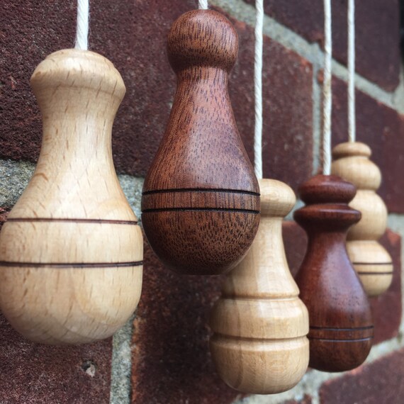 Wooden Lightpull // Cordpull // Handturned // Custom Order | Etsy