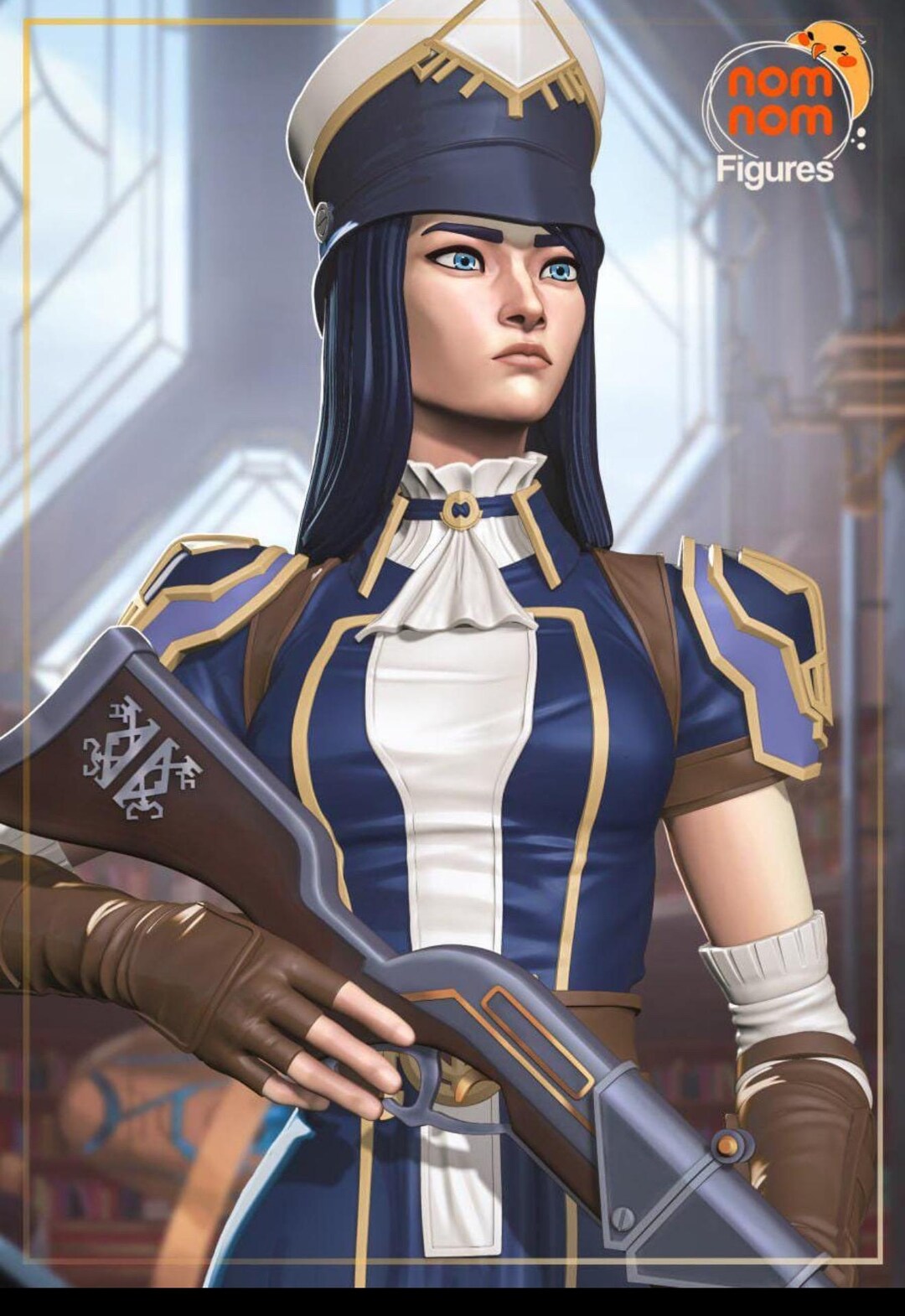 Ms. Sword Statue,final Fantasy Collectible, Handpainted Custom Figurine ...