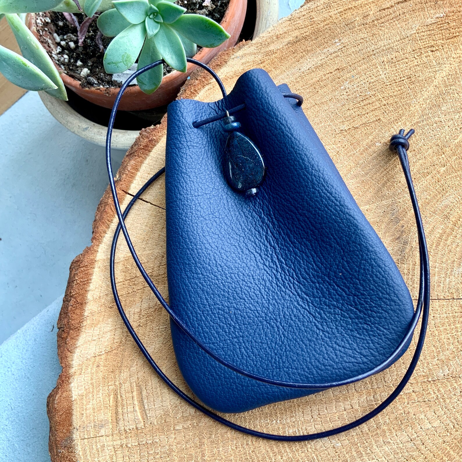 Medicine Bag Leather Medicine Pouch Amulet Crystal Bag Shaman - Etsy