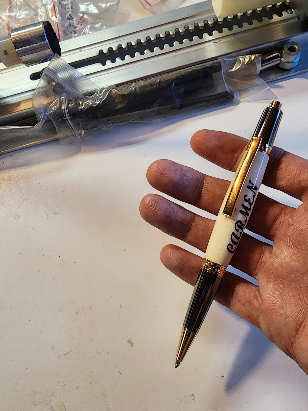 Gorgeous Custom Pen With the Name Carmen on It - Etsy