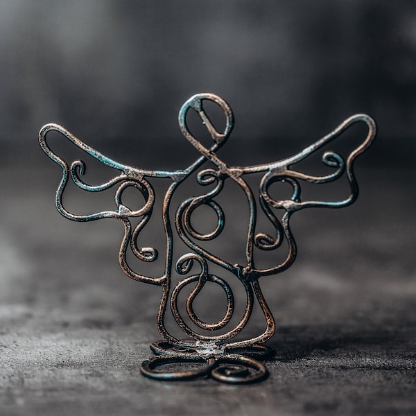 Wire Angel Sculpture - Etsy