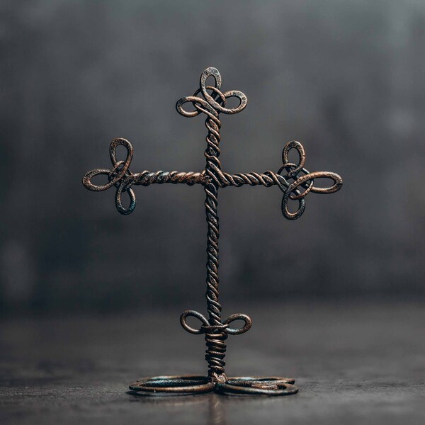 Wire Cross - Etsy