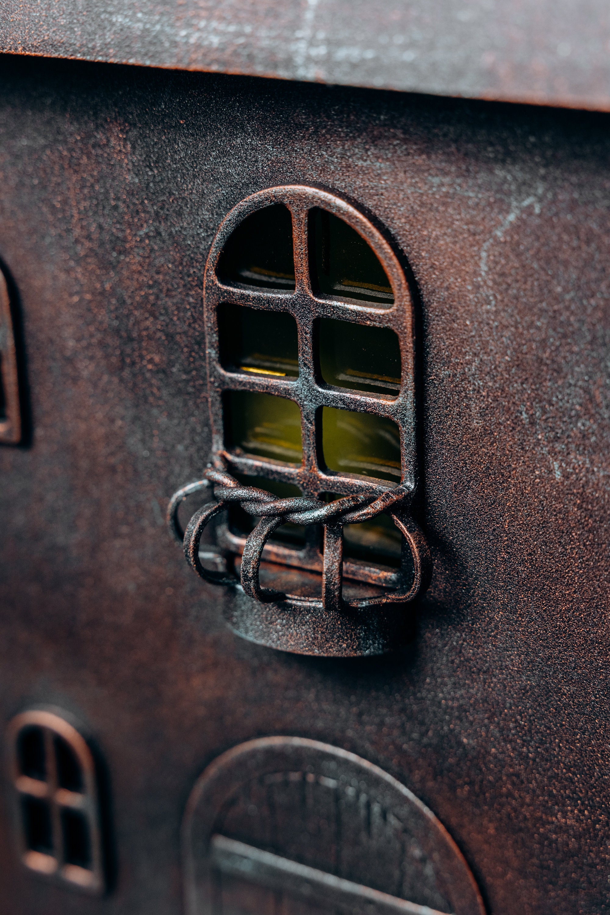 Handmade Steel Mailbox With Copper Color Cat and Dog. Colored - Etsy