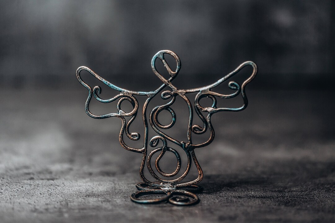 Divine Metal Angel Jewelry Holder - Elegant and Practical, This ...