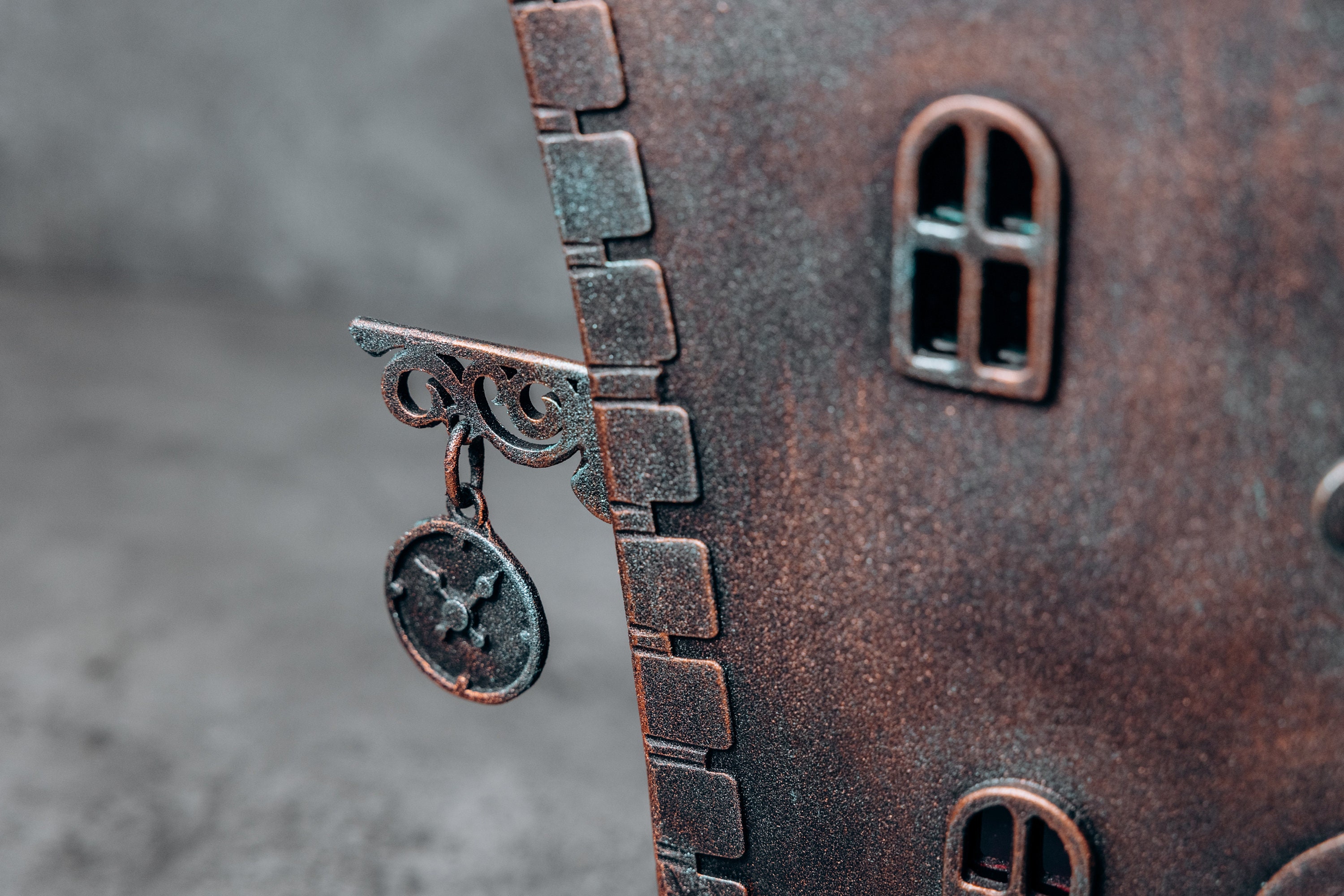 Handmade Steel Mailbox With Copper Color Cat and Dog. Colored - Etsy