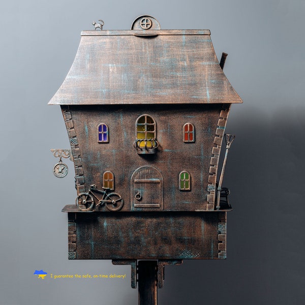 Metal Mailbox - Etsy