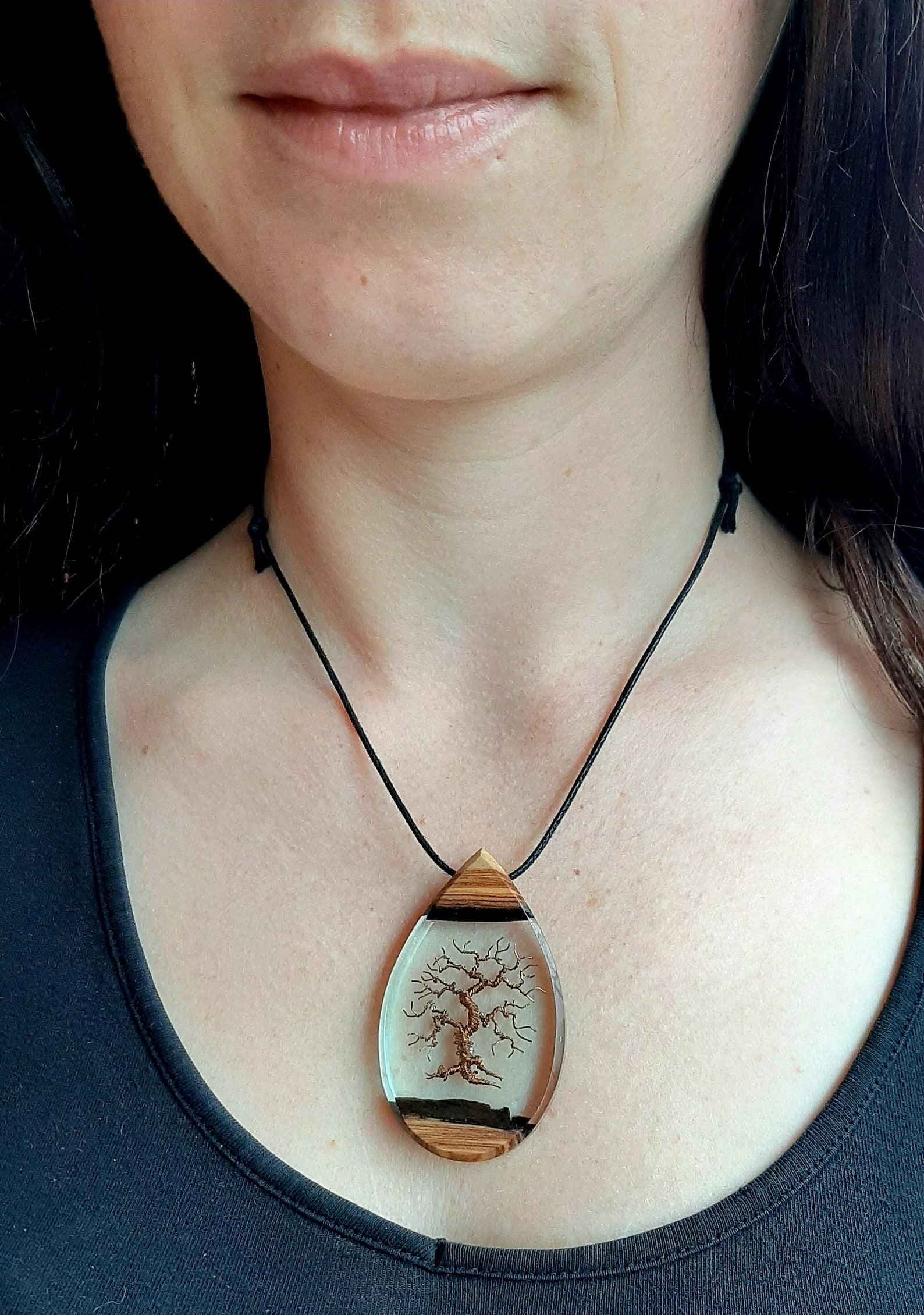 Tree of Life Pendant Large Handmade Tree of Life Necklace - Etsy