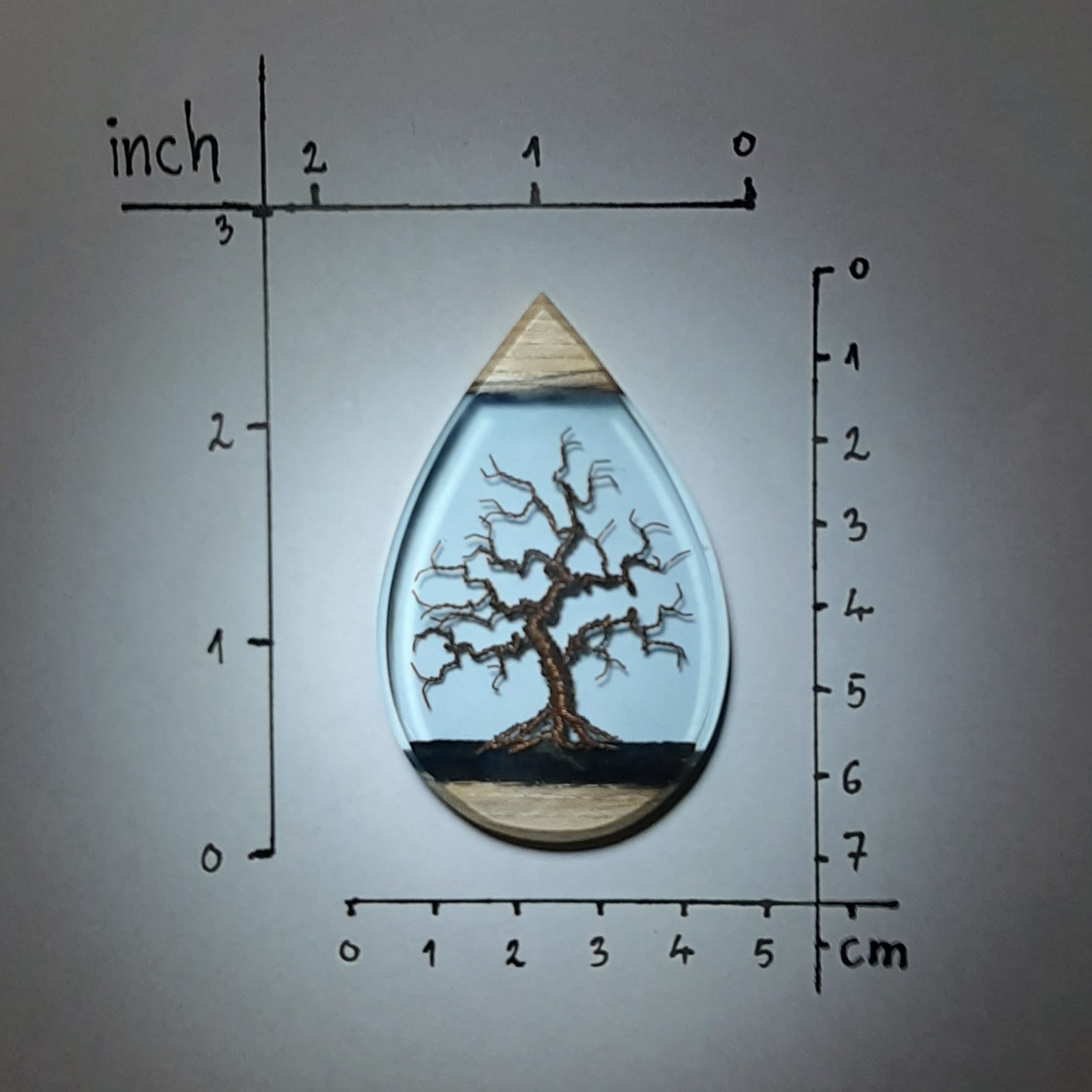 Tree of Life Pendant Large Handmade Tree of Life Necklace - Etsy