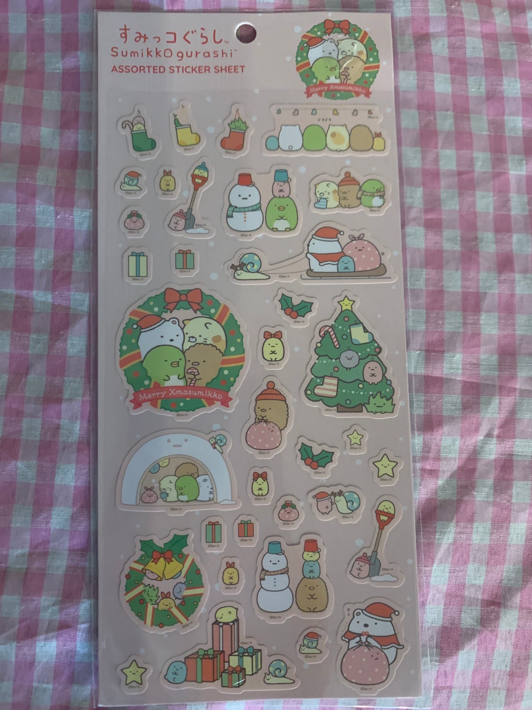 San-x Sumikkogurashi Kawaii Sticker Sheet - Etsy