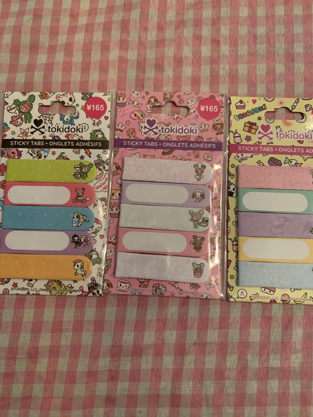 Tokidoki 3 Sticky Note Tabs - Etsy