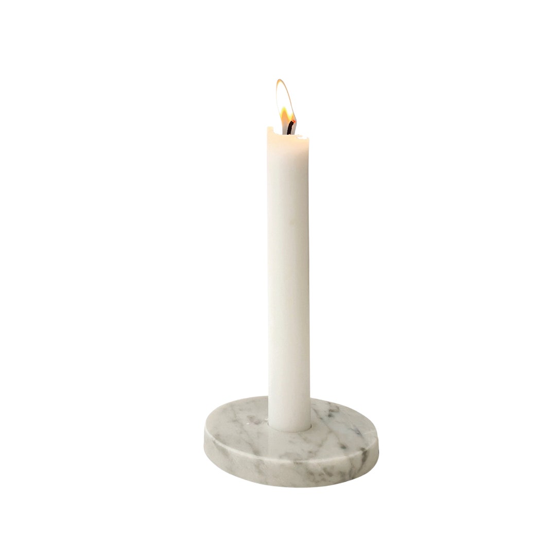UPCYCLED STONE Prop Disc + Candle - Etsy