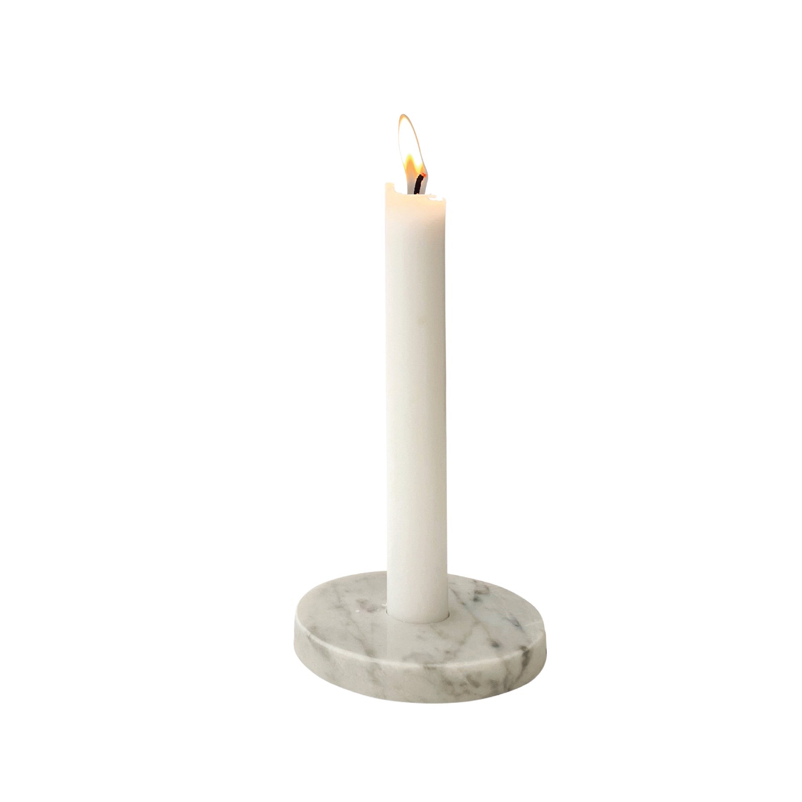 UPCYCLED STONE Prop Disc + Candle - Etsy