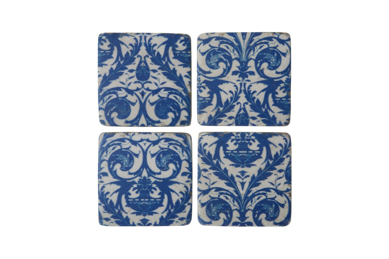 Set 4 French Shabby Chic Ceramic Tile Coasters Various Styles - Etsy UK