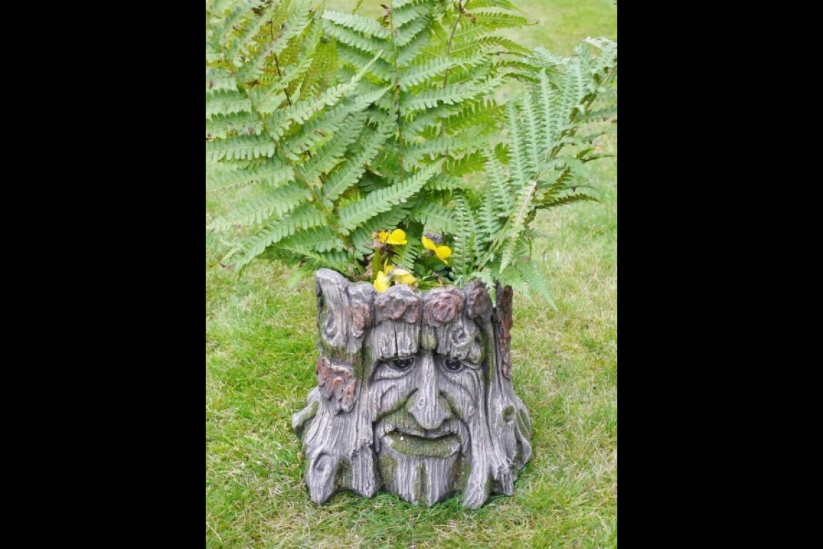 Tree Trunk Stump Planters Garden Patio Tree Man Plant Pot ON | Etsy UK