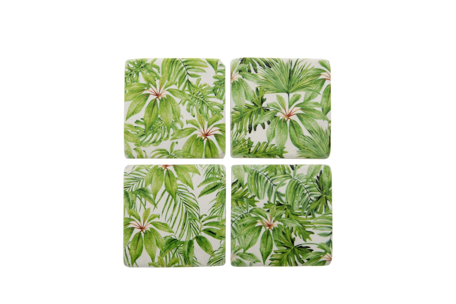 Set 4 French Shabby Chic Ceramic Tile Coasters Various Styles FREE ...