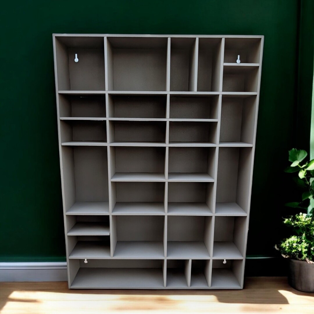 Multi Compartment Wooden Display Shelf-crystal Display Shelf-curio ...