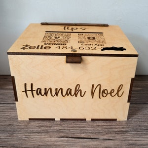 QR Code Tip Box - Busking Box - Musician Tip Box - Gig Box - QR Code ...